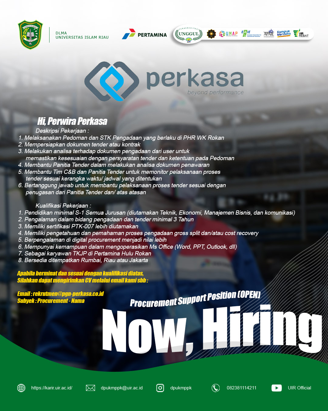 PGN PERKASA BEYOND PERFORMANCE - Pusat Karir